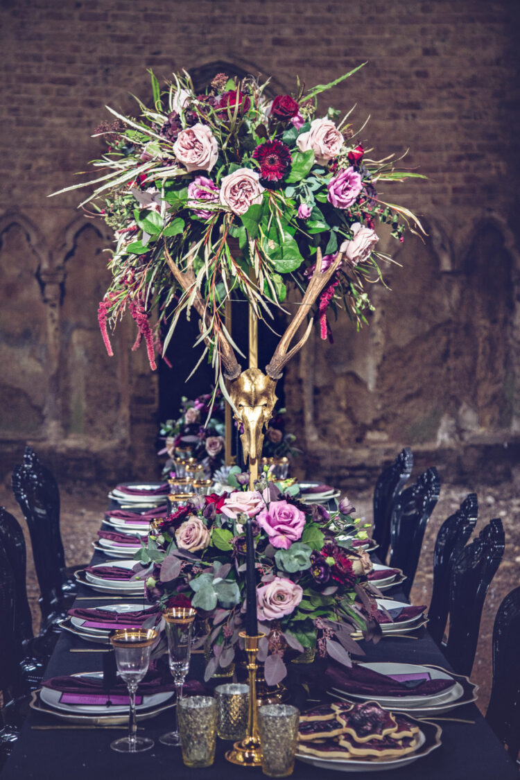 Gothic Glamour Wedding Inspiration - House of Elliot