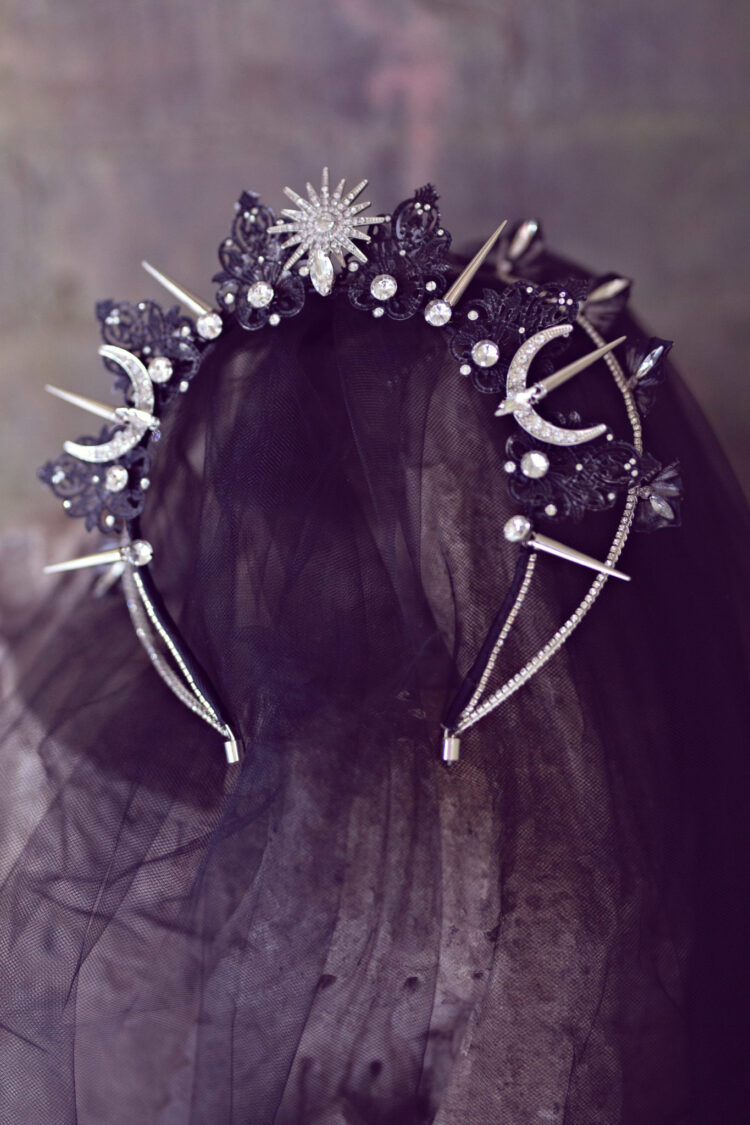 Gothic Glamour Wedding Inspiration - House of Elliot